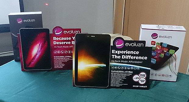 Evoluzn unveils two new Android tablets | Cebu Daily News