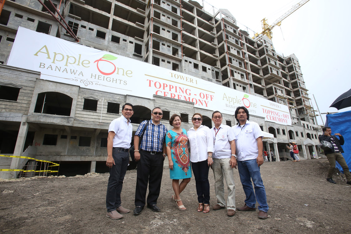 AppleOne tops off Tower 1 | Cebu Daily News