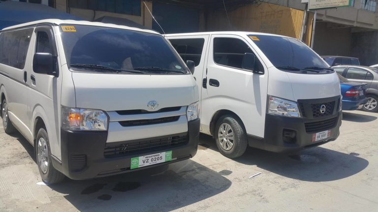 Four colorum vans impounded in Cebu City | Cebu Daily News