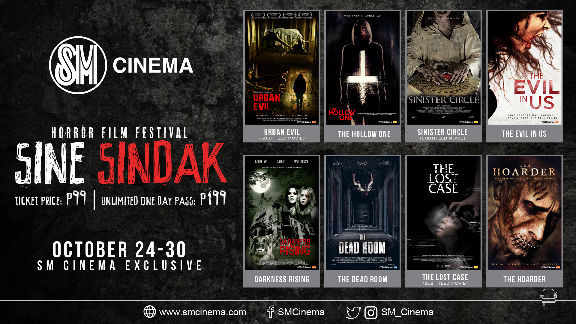 Season of scare: SM Cinema's Sine-Sindak horror film festival | Cebu ...