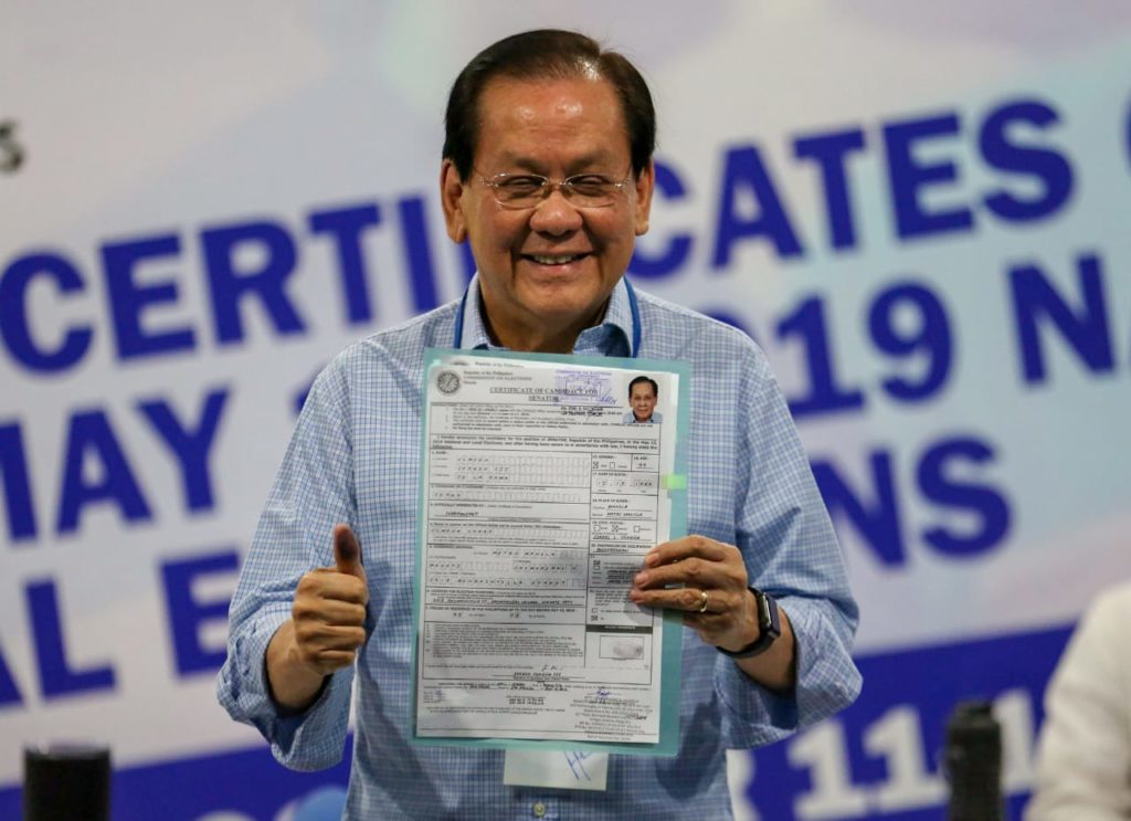 Sergio Osmeña III files COC, seeks Senate return | Cebu Daily News