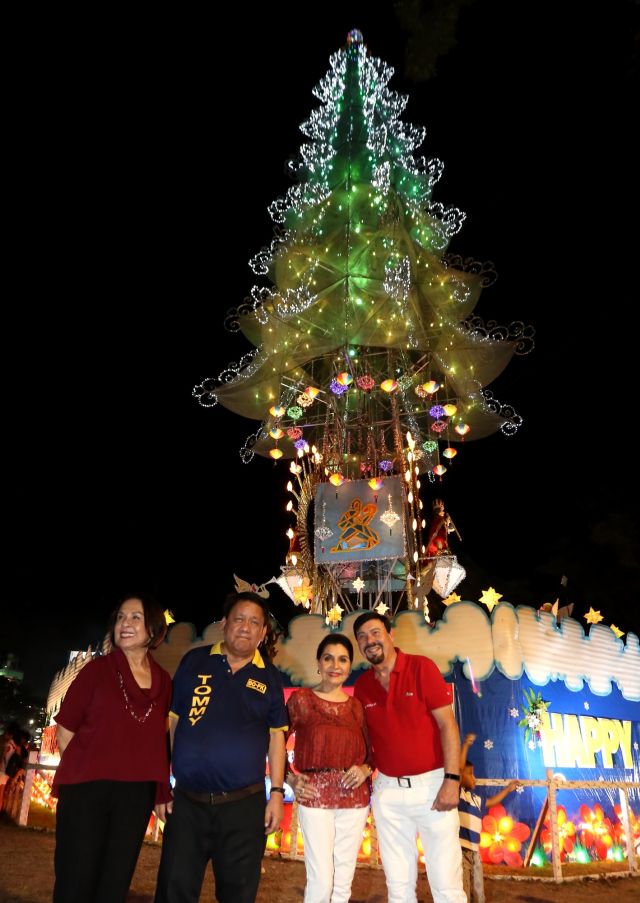 128-foot tall symbol of resilience lighted | Cebu Daily News