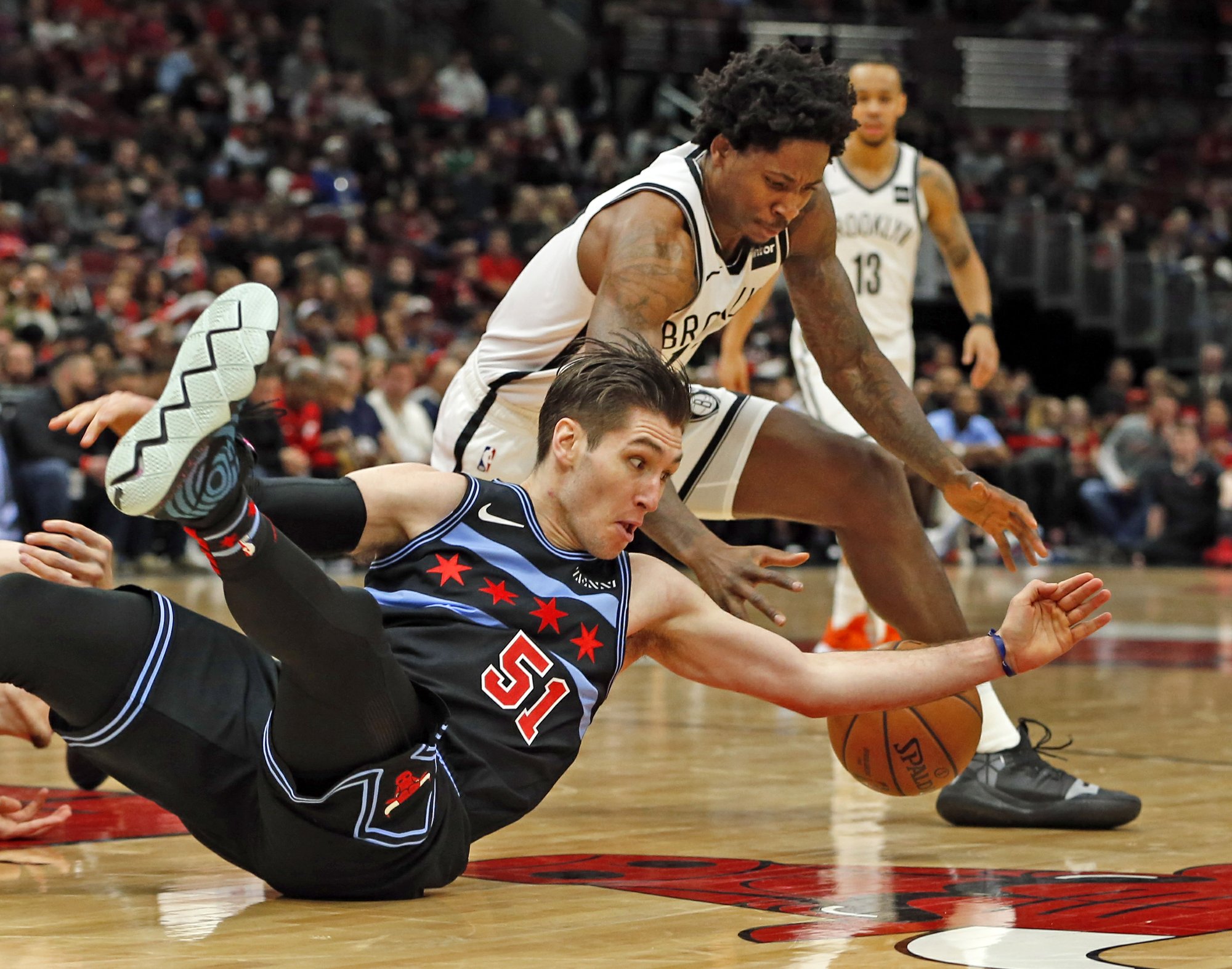 NBA: Russell leads Nets past Bulls for third win in a row | Cebu Daily News