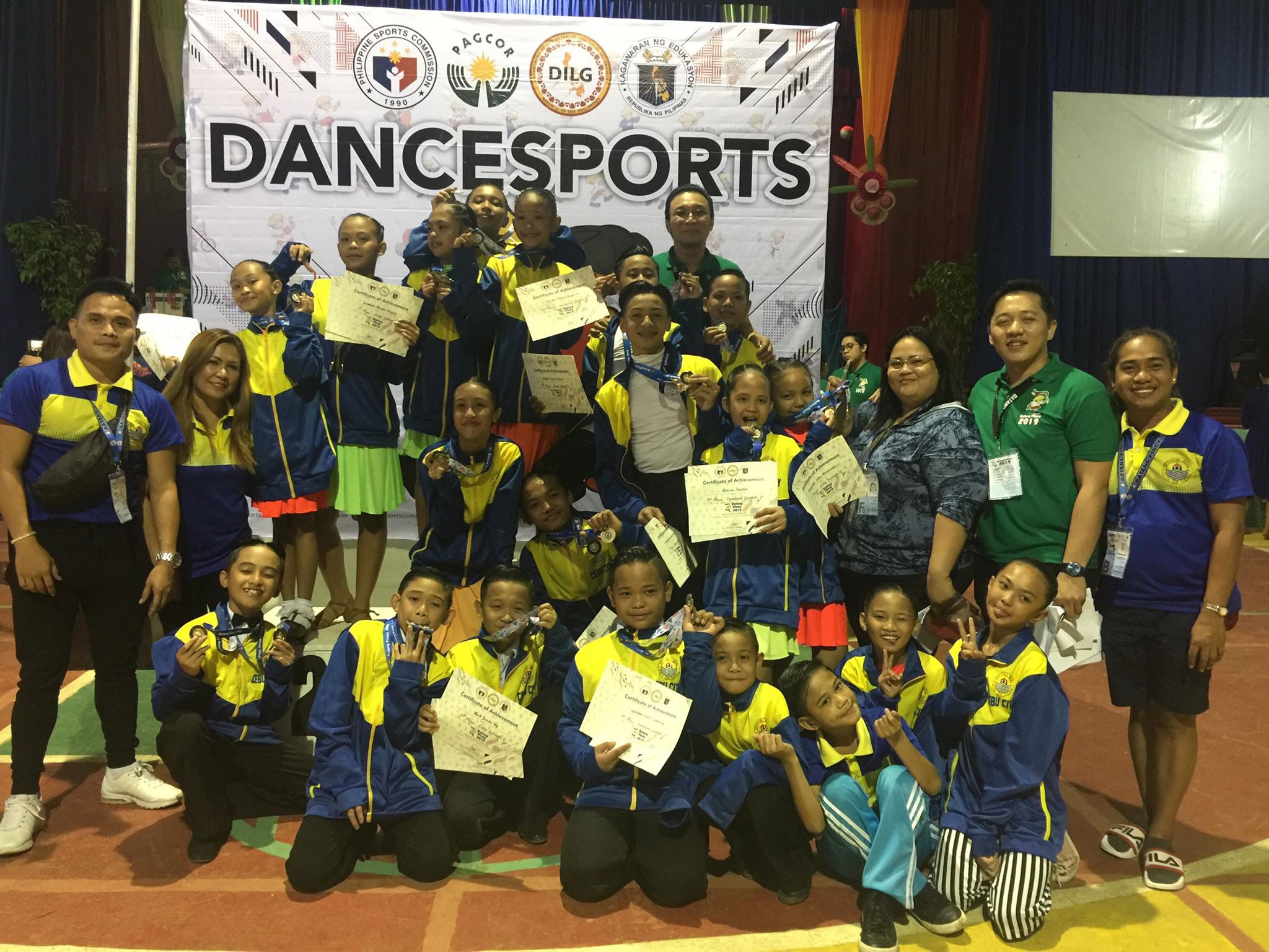 Cebu City Niños top dancesports competition of Batang Pinoy 2019 ...