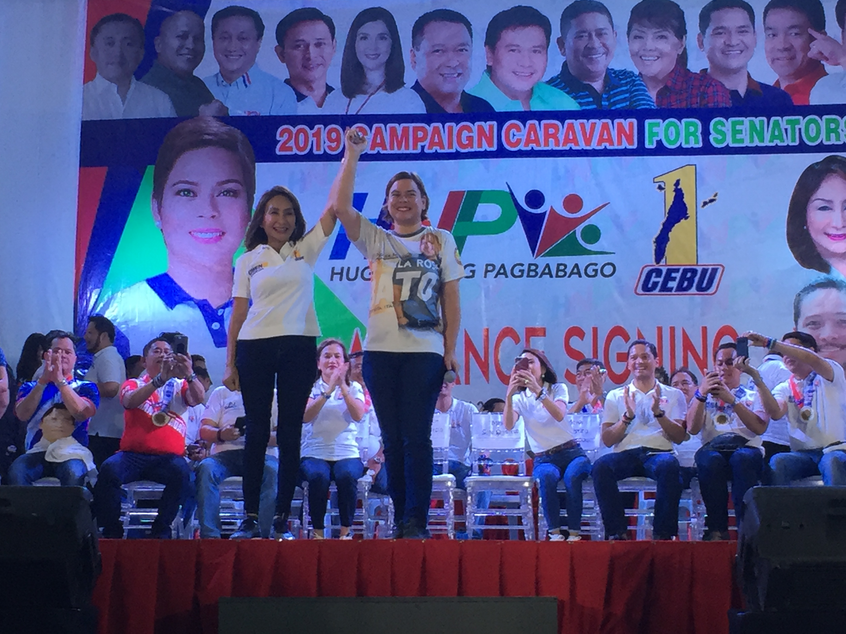 Sara Duterte to Gwen Garcia: Carry HNP's 13 'senatoriables' in One Cebu ...