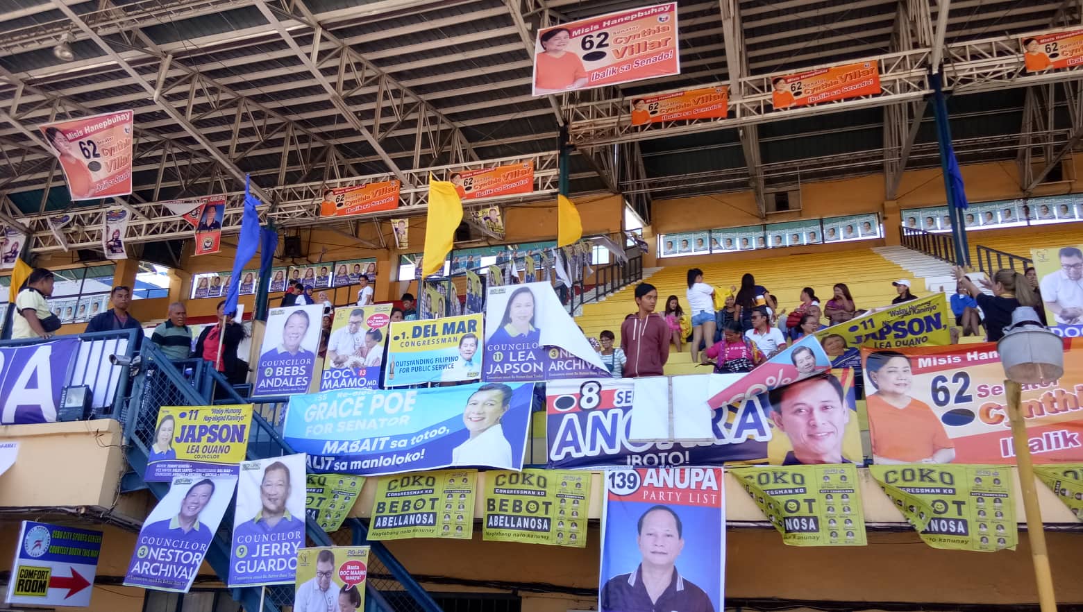 BOPK supporters start to crowd sports center | Cebu Daily News