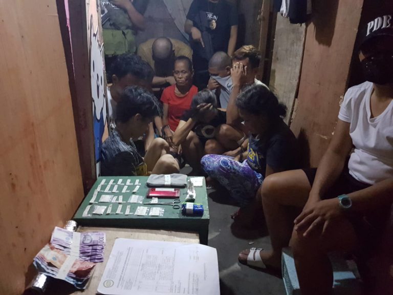 Eight nabbed in drug den raid in Barangay Luz | Cebu Daily News
