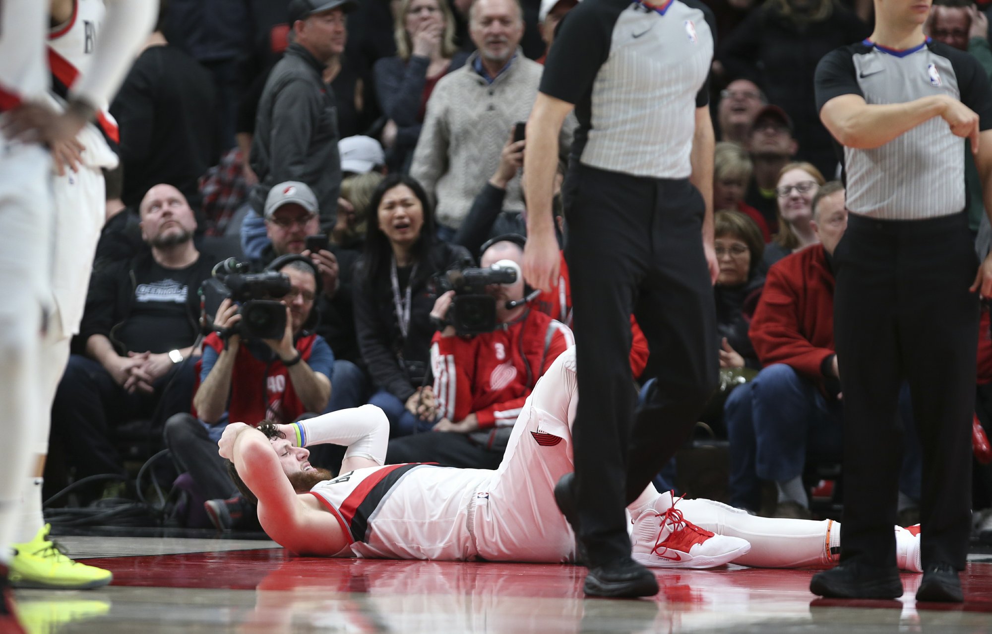 NBA: Portland center Jusuf Nurkic suffers severe leg injury | Cebu ...