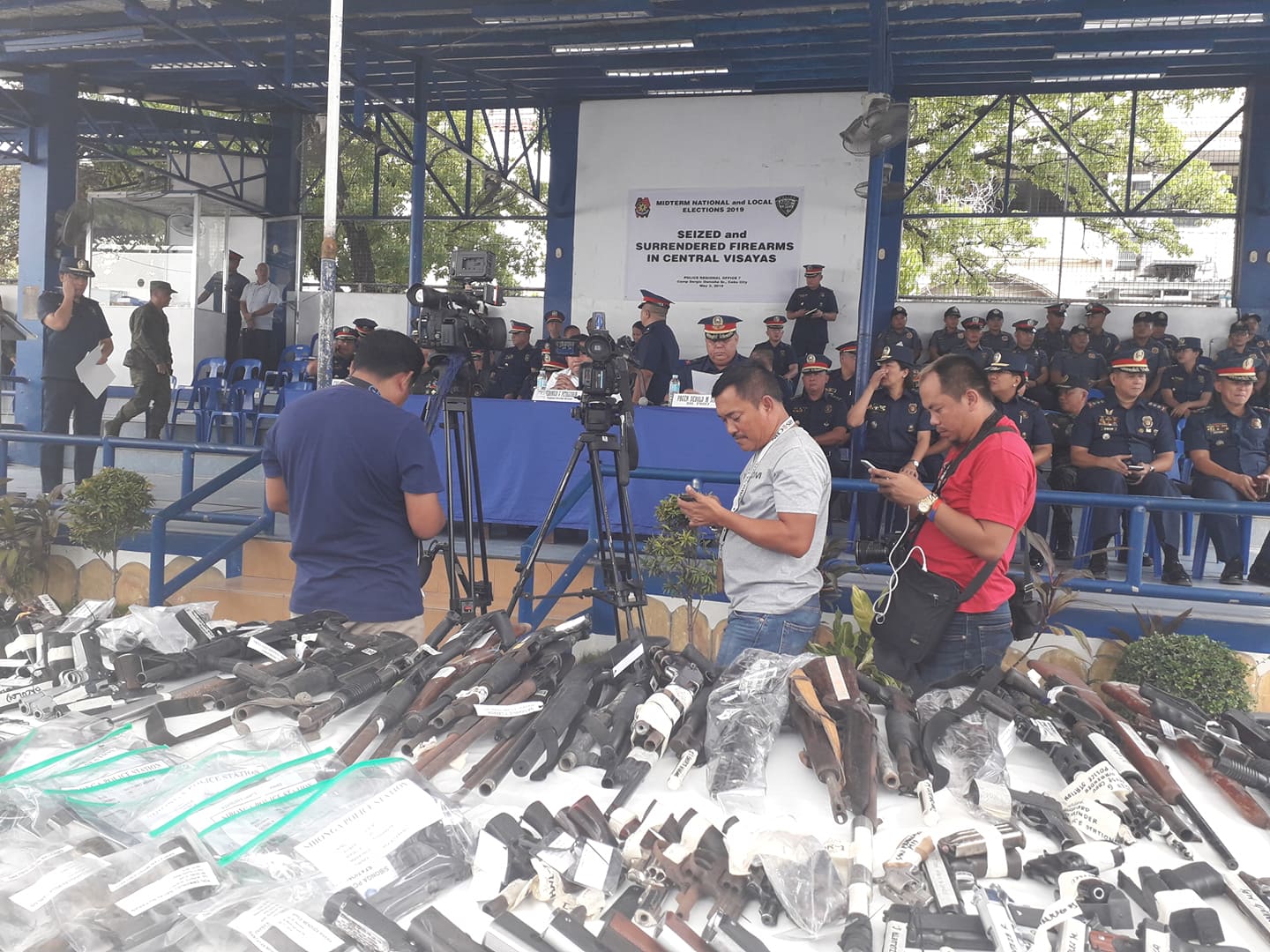 Sinas: 1,972 loose firearms seized, surrendered in CV since start of ...