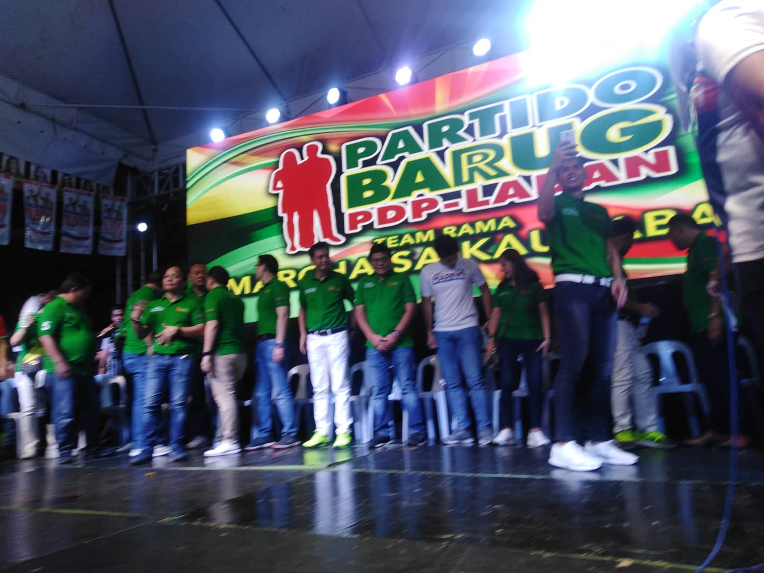 Scenes from Partido Barug's, Alayon's miting de avance and a BO-PK ...