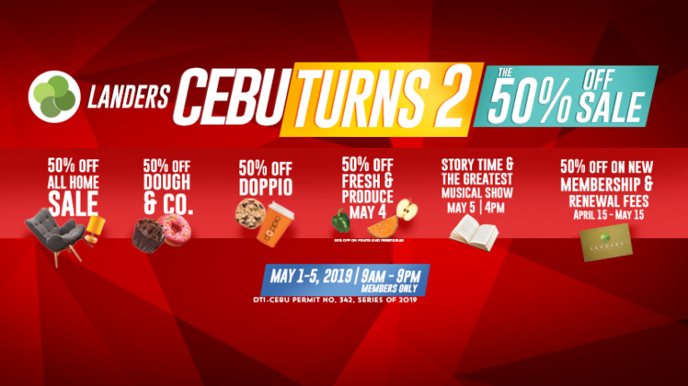 Landers Superstore Cebu celebrates second anniversary with crazy sale ...