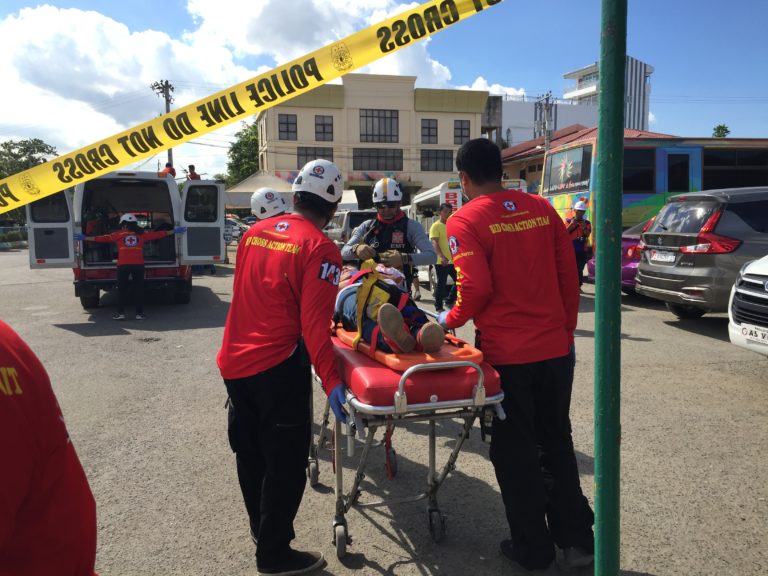 Emergency responders showcase capability in earthquake drill in Lapu ...