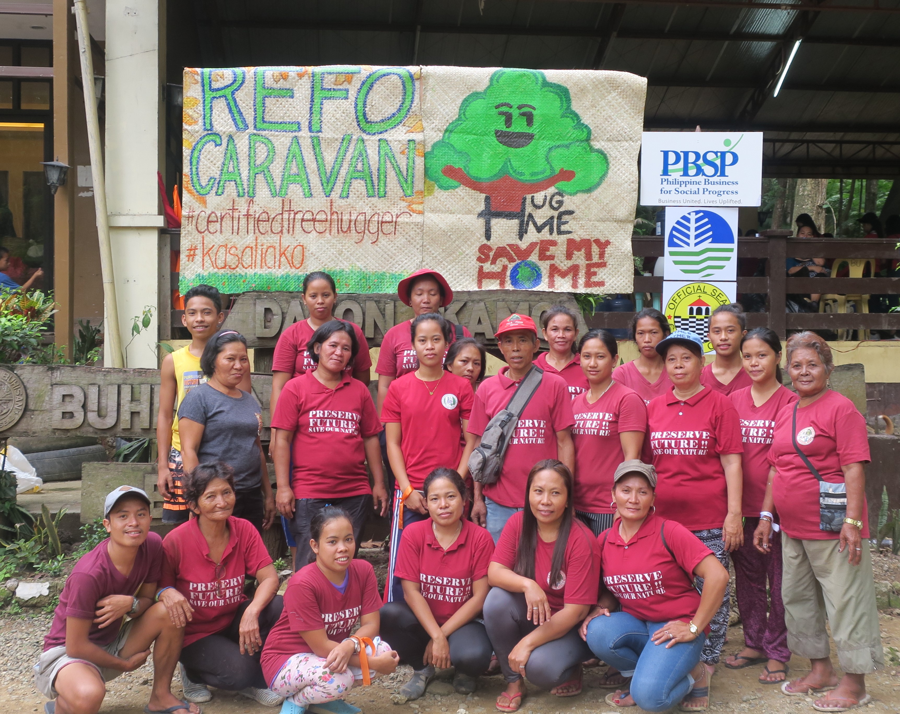 PBSP REFORESTATION CARAVAN: Over 400 employee-volunteers plant 7,500 ...