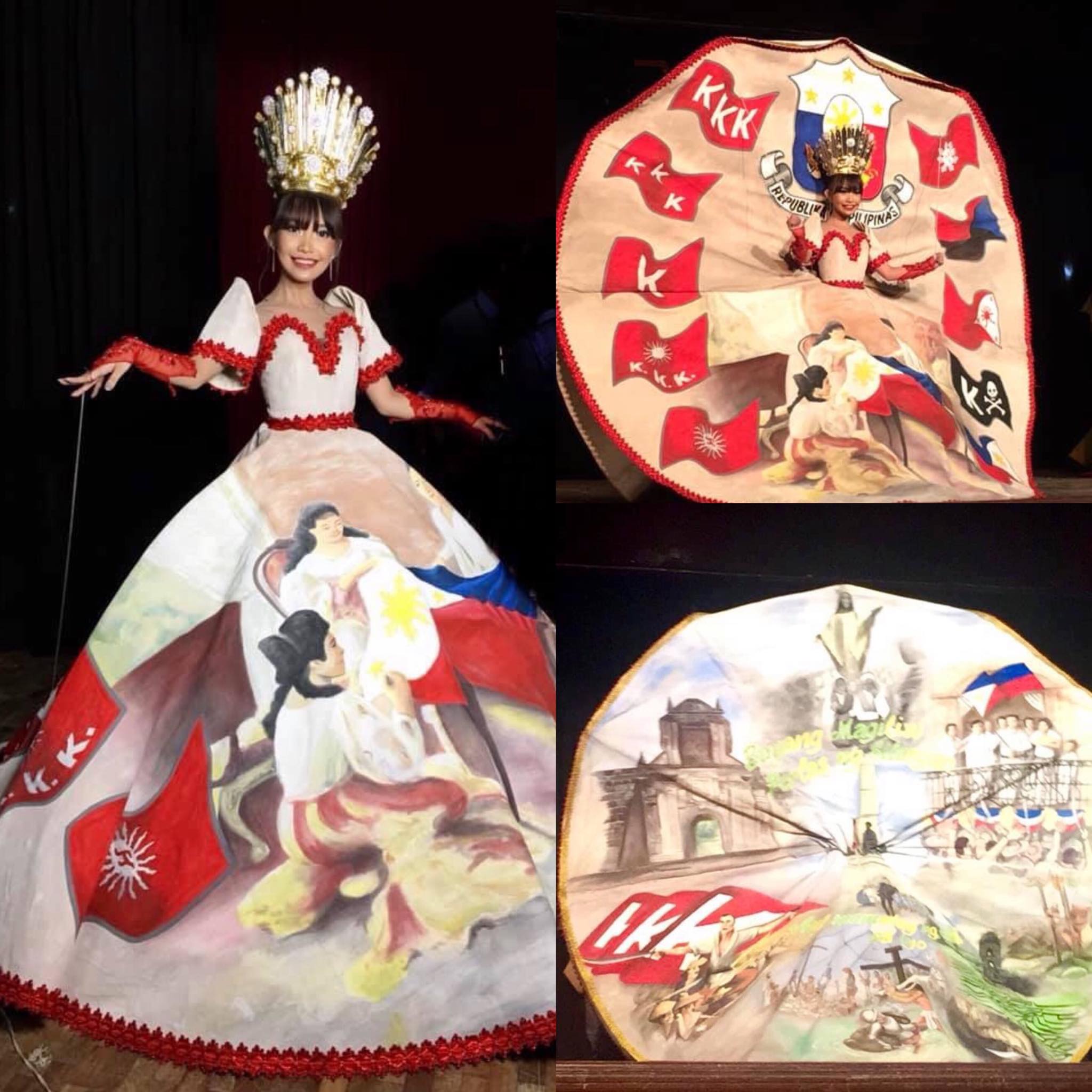 Las Piñas school’s Lakambini winner’s national costume showcases rich ...