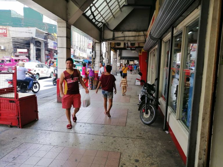 Clearing operations open more spaces for pedestrians on downtown Cebu's ...