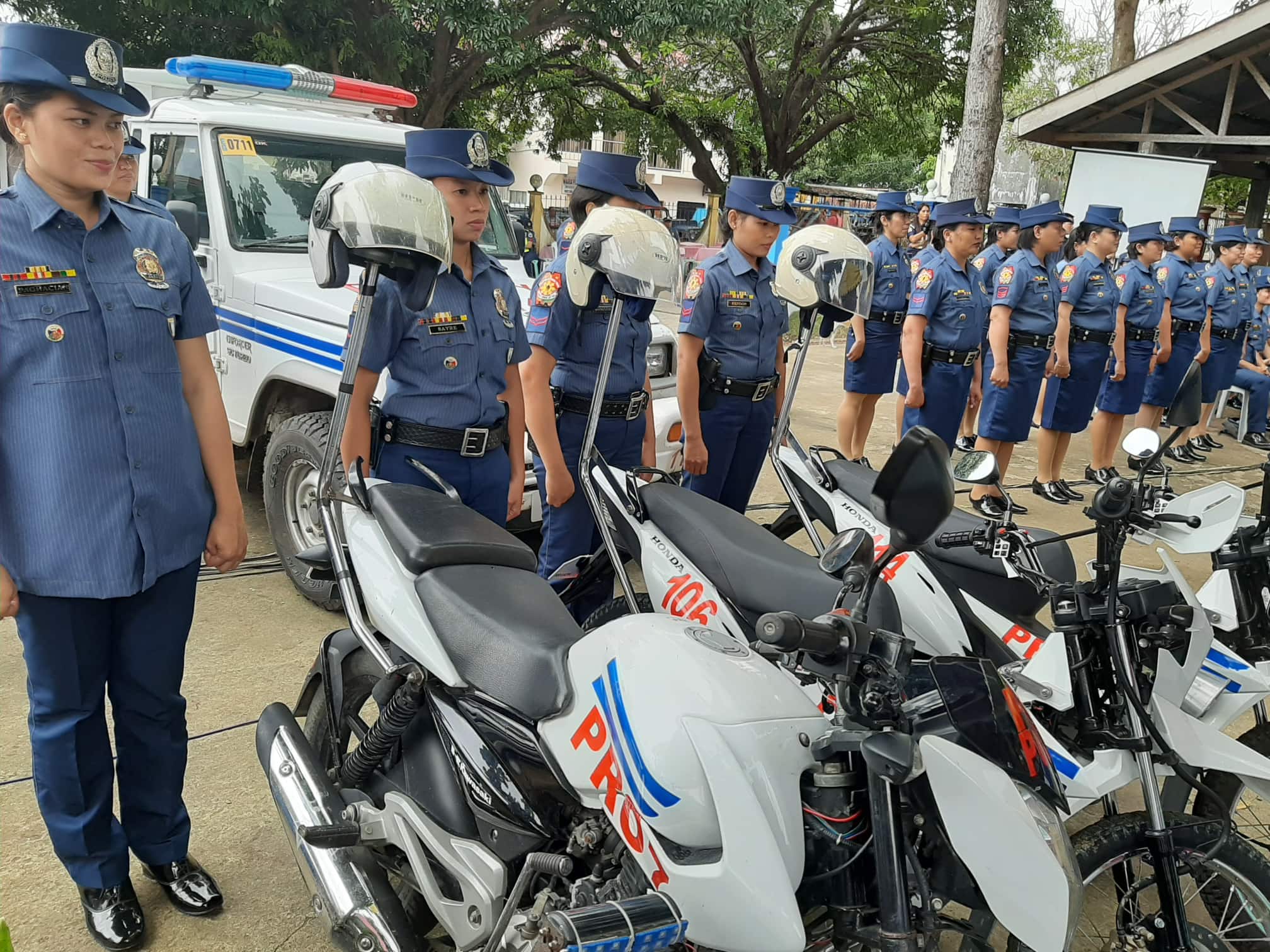The 'HERstoric' all-women 'Mariang Pulis' force in Maria, Siquijor is ...