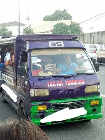 'Promising' jeepney signboard brings hope to commuters | Cebu Daily News