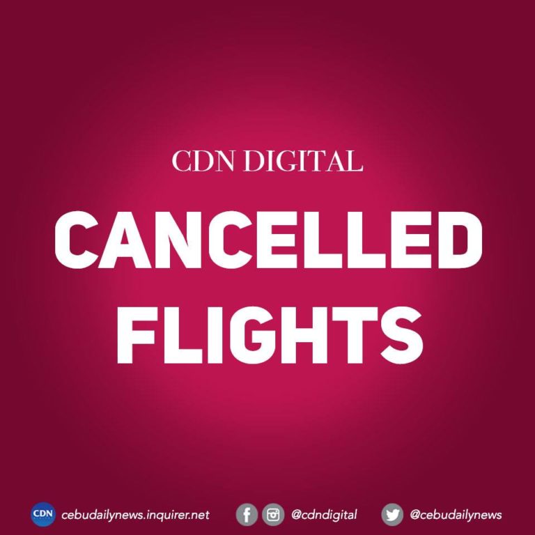 LIST: Canceled Cebu flights due to Typhoon Pepito | Cebu Daily News