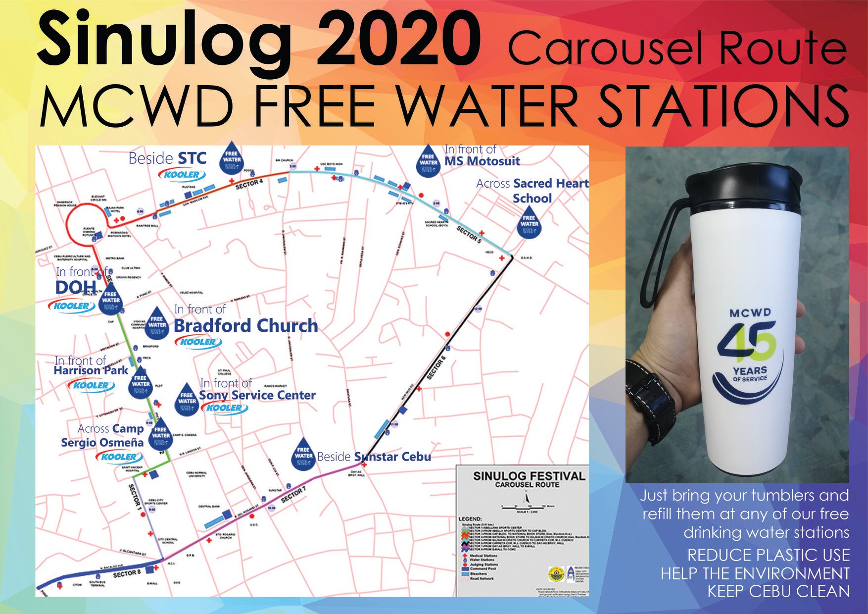 MCWD to provide free water for Devotee City pilgrims | Cebu Daily News