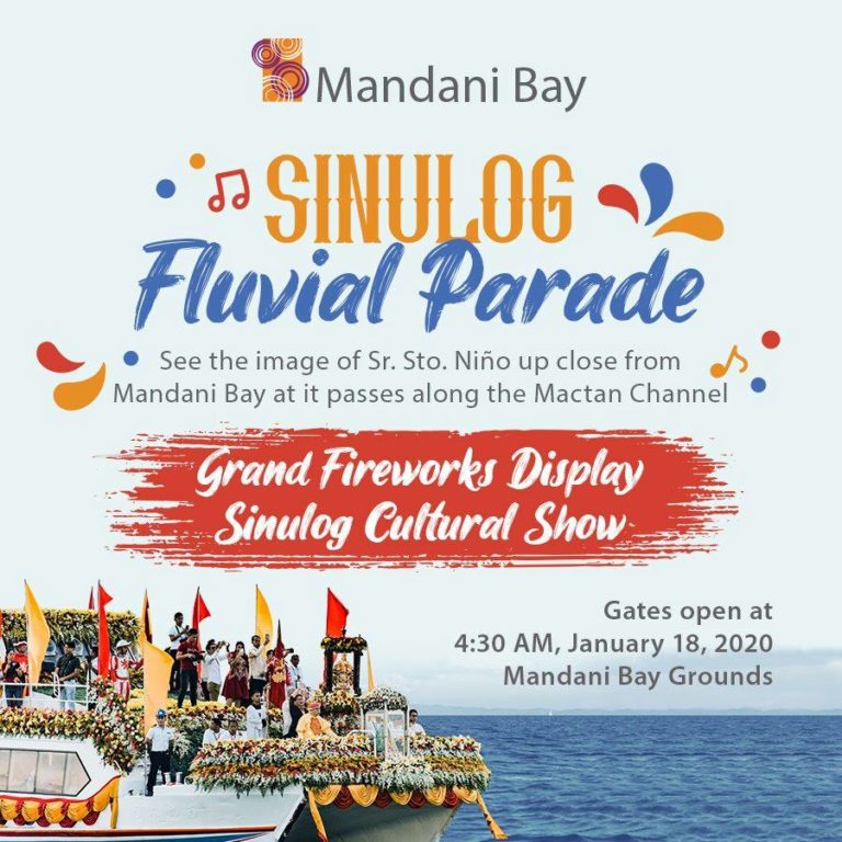 Mandani Bay celebrates Sinulog with Balikbayan Night, Fluvial Viewing ...