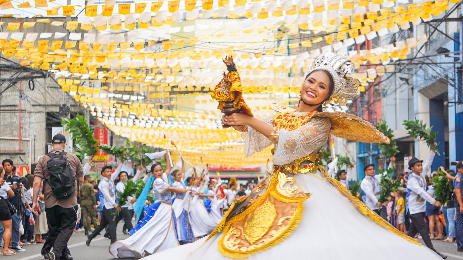 IN VIDEO: Streets of Cebu City erupt in colors and lively dances as ...