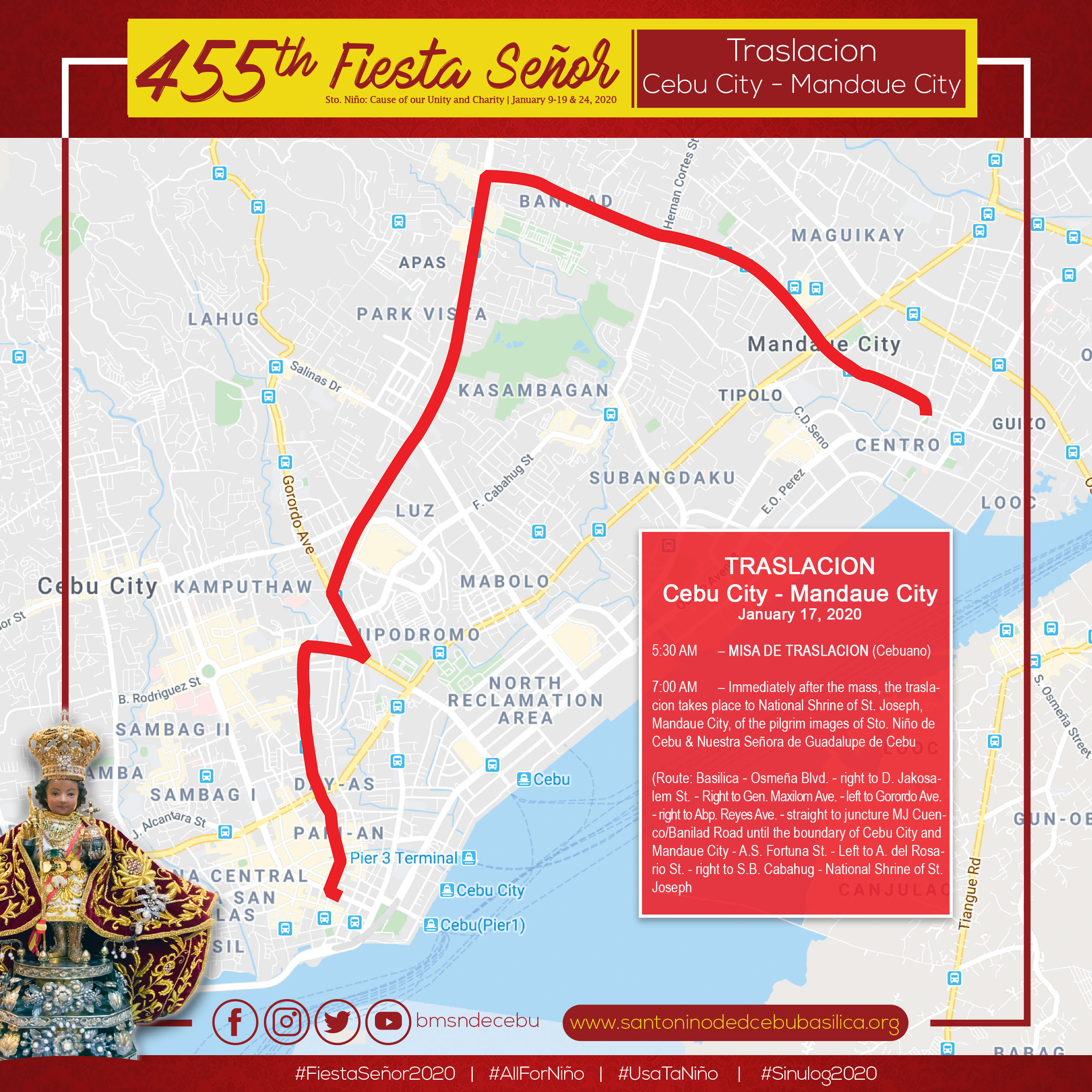 Full security up for Traslacion; MCPO to deploy 254 cops | Cebu Daily News