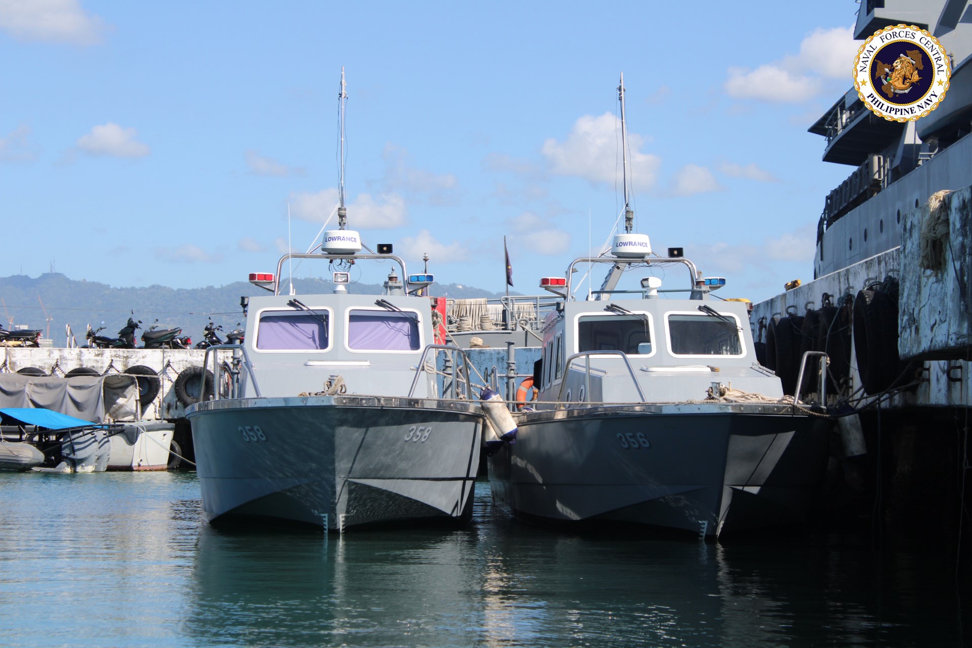 NAVFORCEN receives 2 patrol boats from China | Cebu Daily News