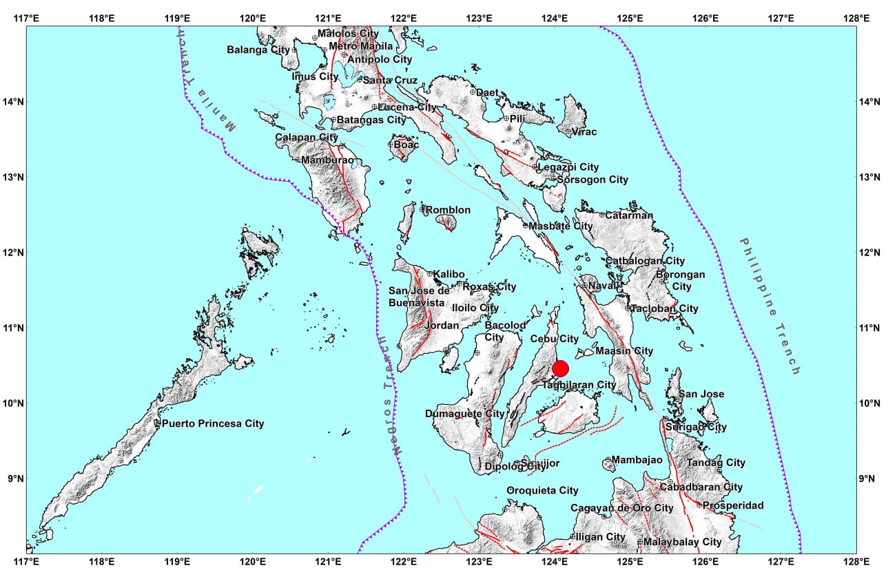 Magnitude 3 earthquake shakes northern Cebu | Cebu Daily News