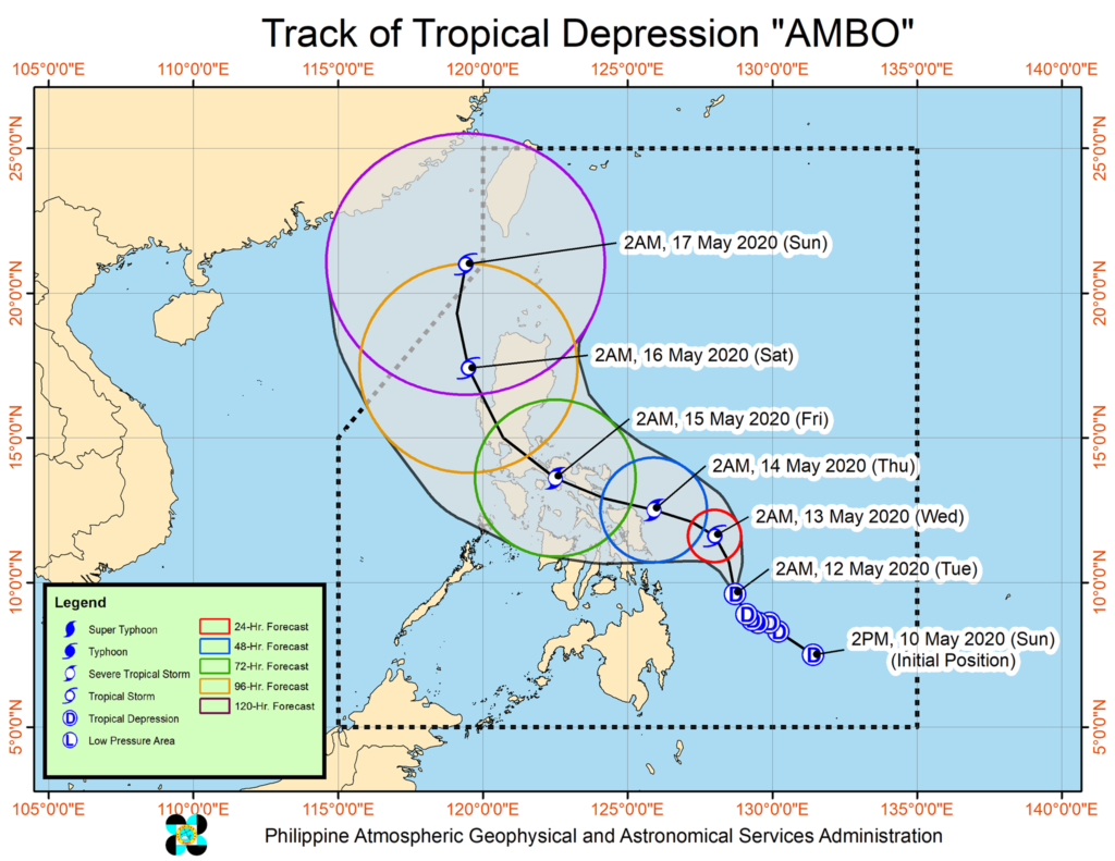 Storm warning signals may be raised in Eastern Visayas on Tuesday ...