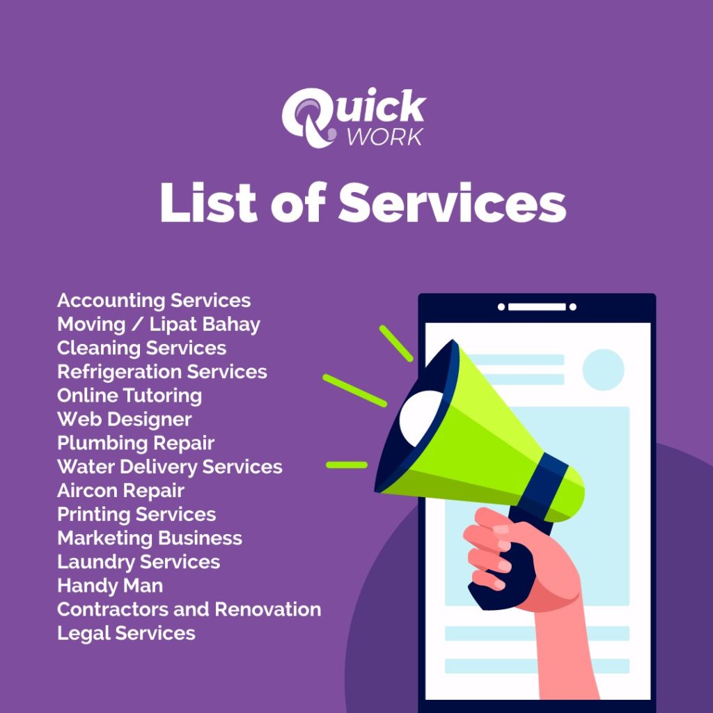 Quickwork provides service options online for stay-at-home clients ...