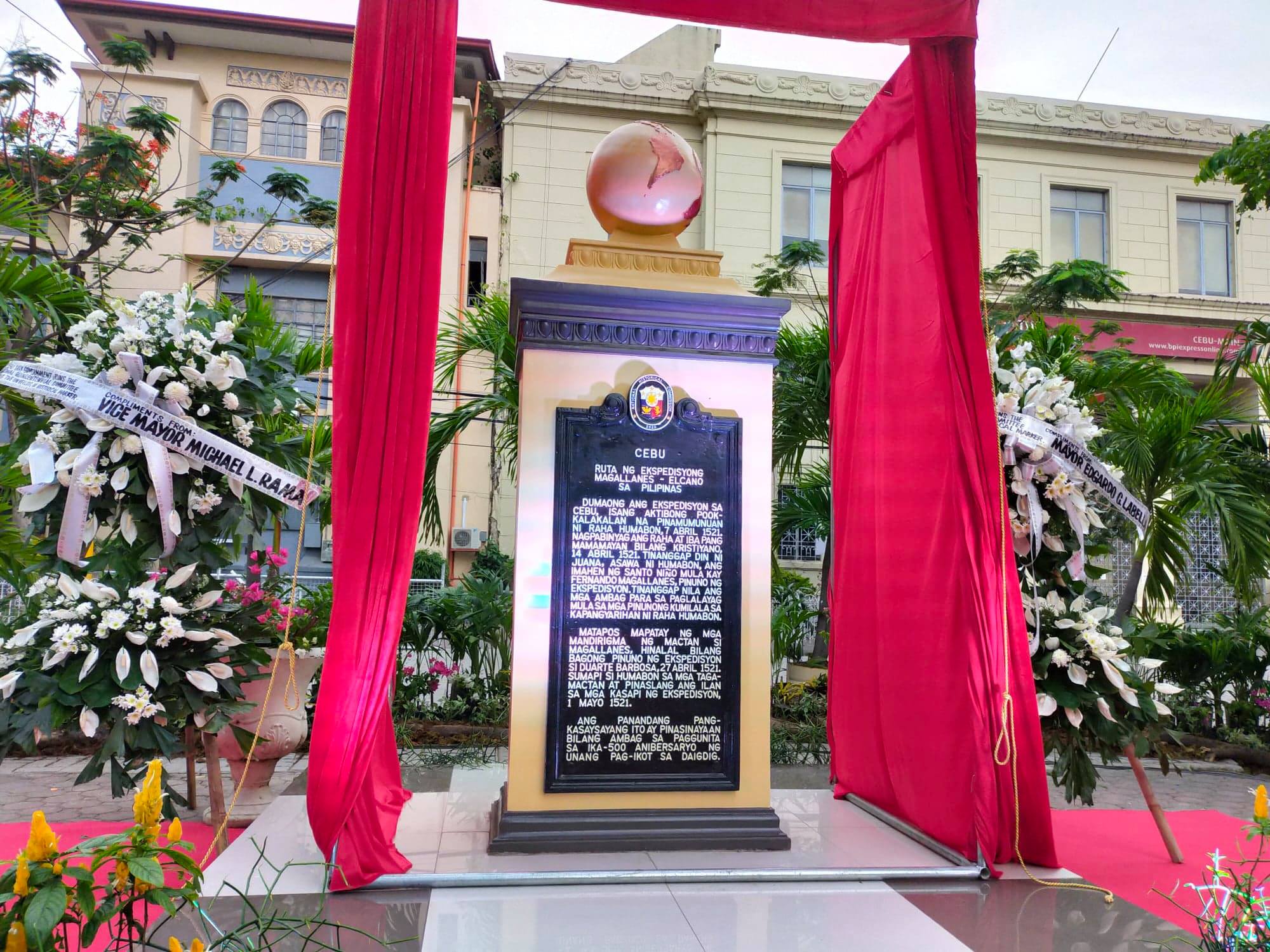 Quincentennial Marker unveiled in Plaza Sugbo | Cebu Daily News