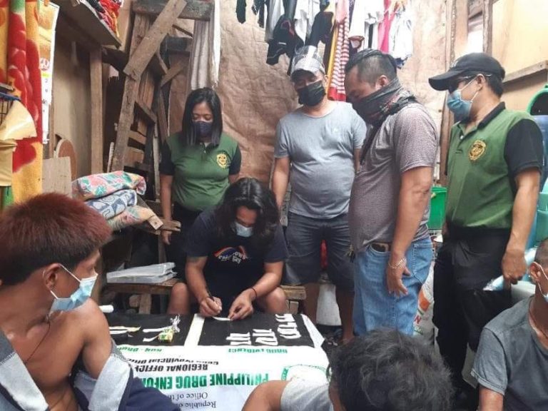 6 suspects arrested, minor rescued in Barangay Suba drug den raid ...