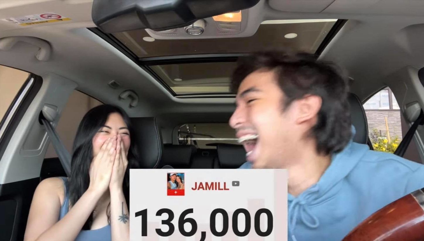 With 136K subscribers, vlogger couple 'JAMILL' is back on YouTube ...