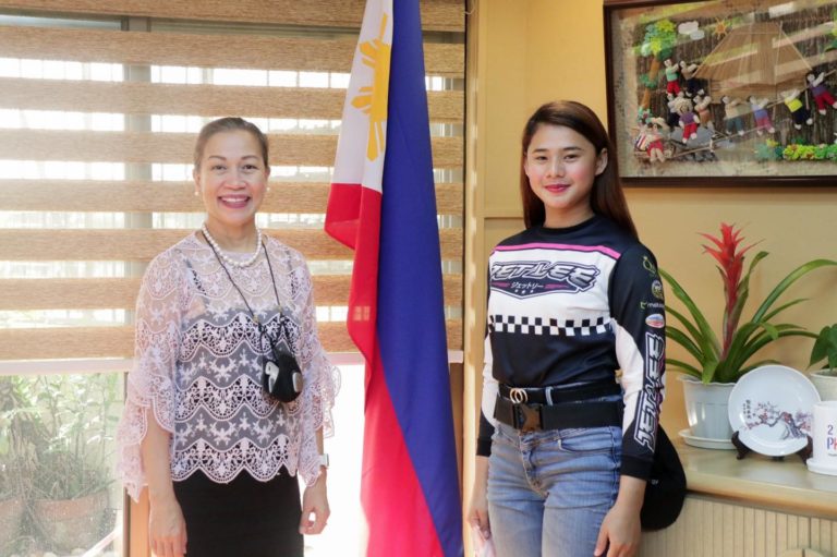 Jet Lee is an ambassadress of the Philippine Motorcycle Tourism | Cebu ...