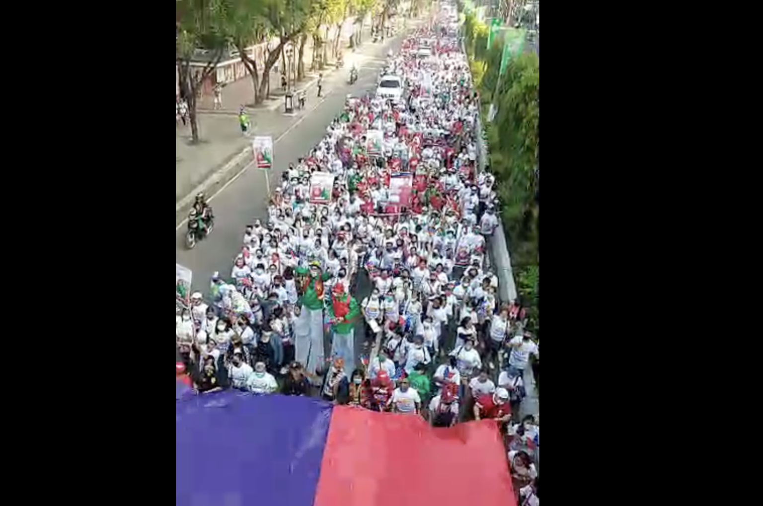 3k supporters join UniTeam's ‘Unity Walk’ in Cebu City | Cebu Daily News