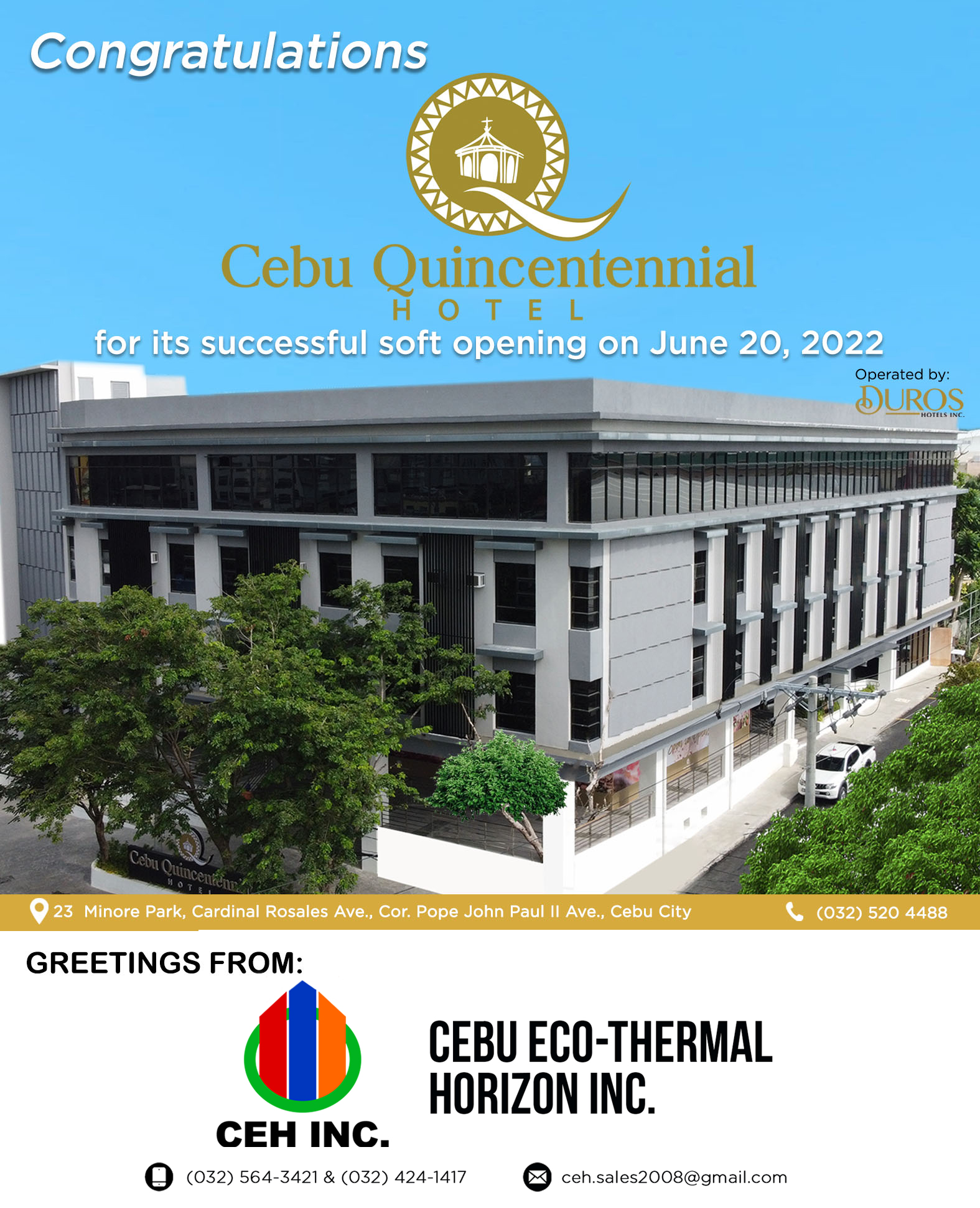 Cebu Quincentennial Hotel opens its doors to guests | Cebu Daily News