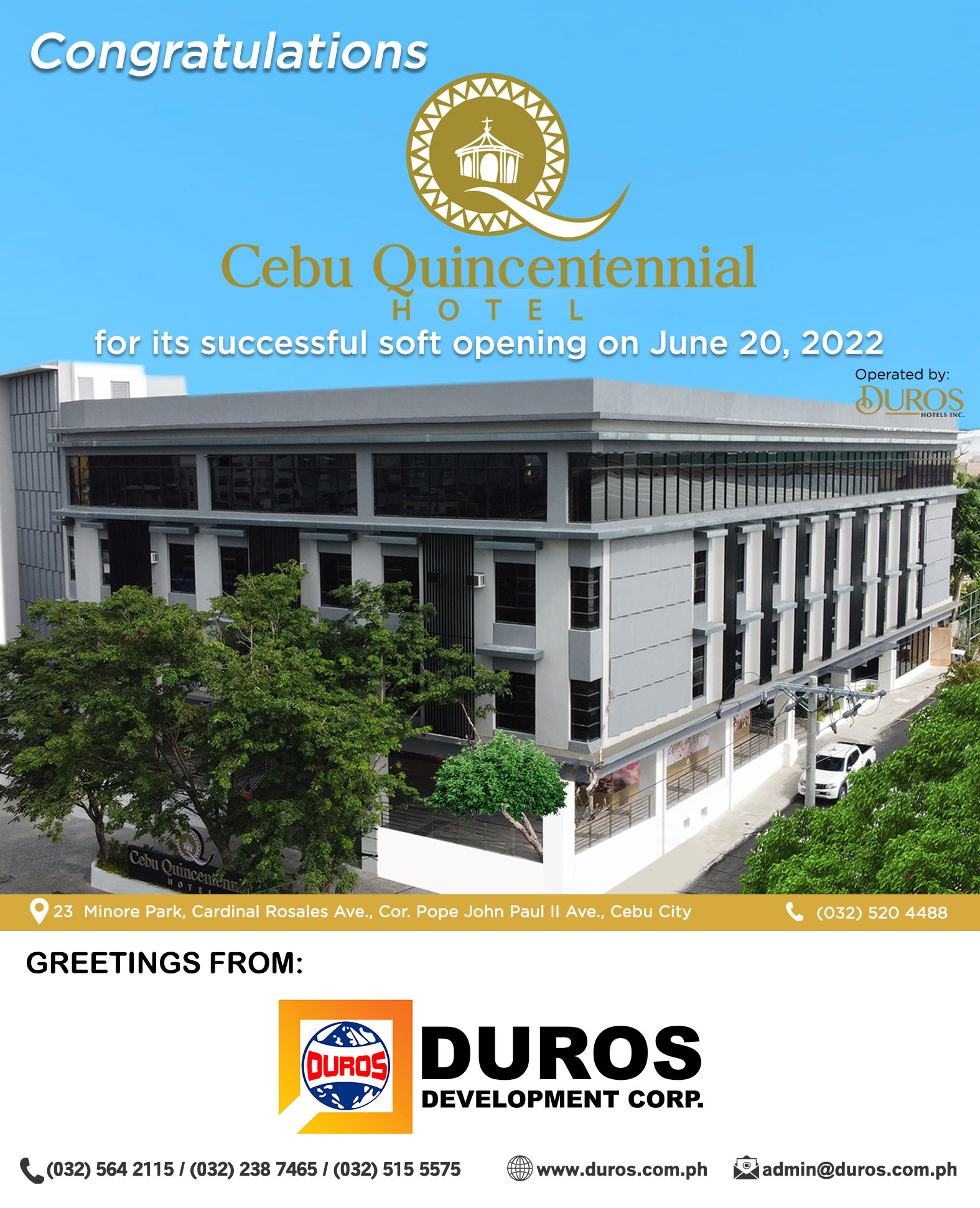 Cebu Quincentennial Hotel opens its doors to guests | Cebu Daily News