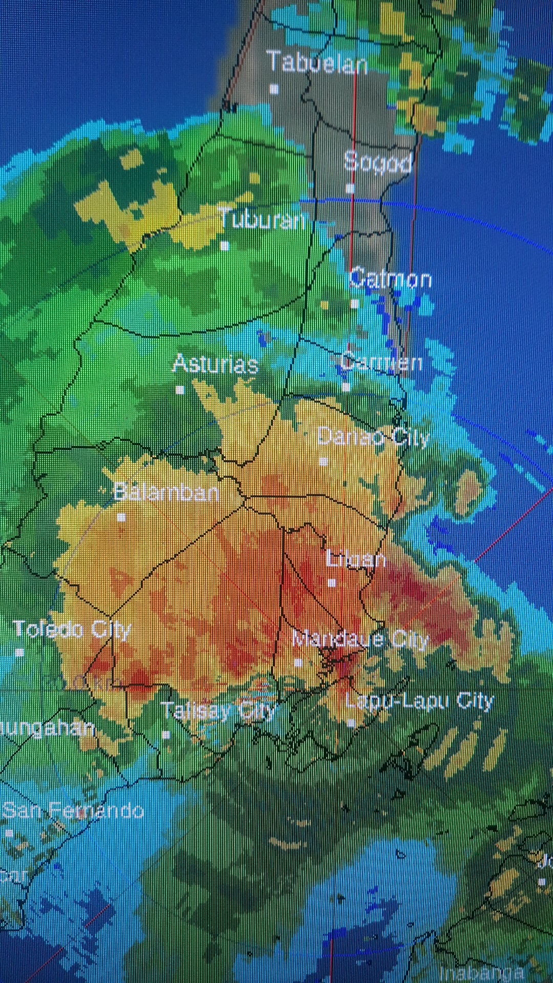 Pagasa: Heavy to torrential rains felt in cities of Cebu, Mandaue on ...