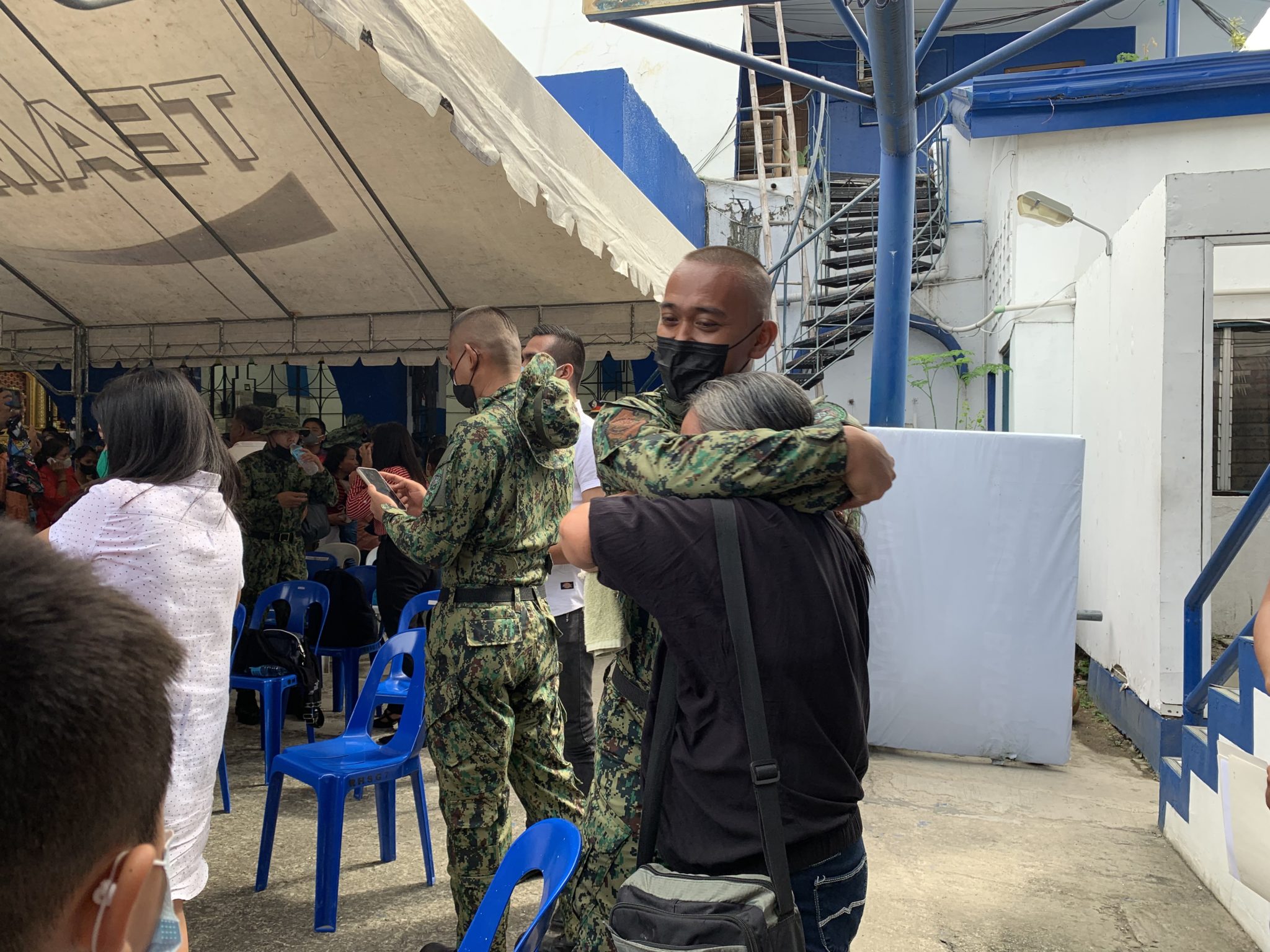 240 police recruits in CV get ready for RTC training in Consolacion ...