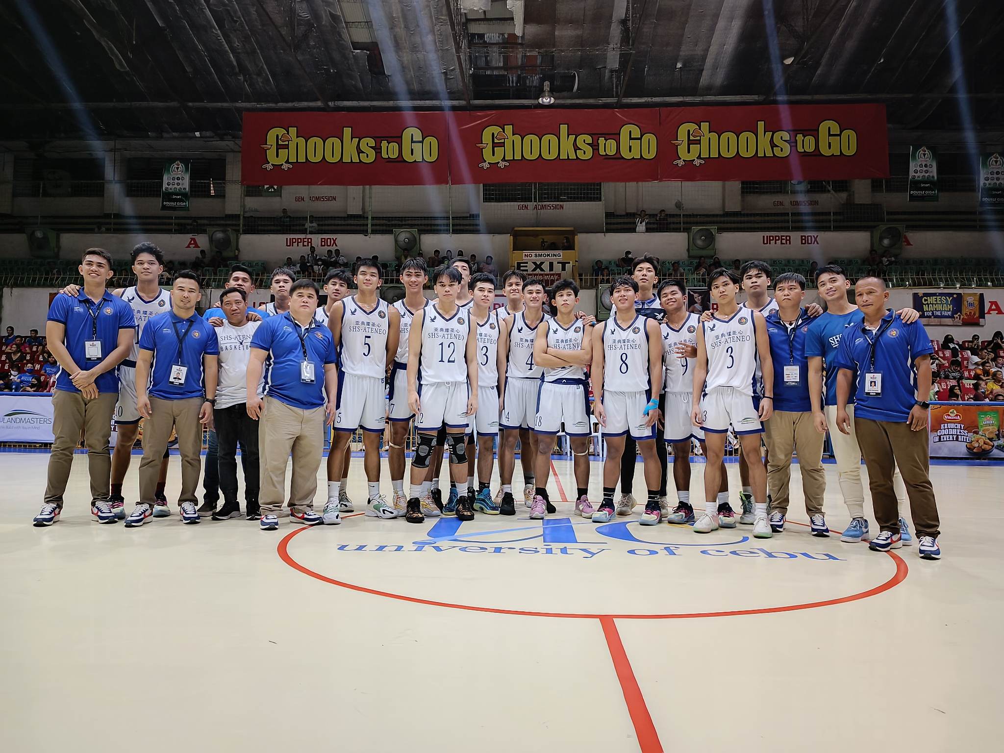 Magis Eagles open Cesafi campaign with rout of UCLM Baby Webmasters ...