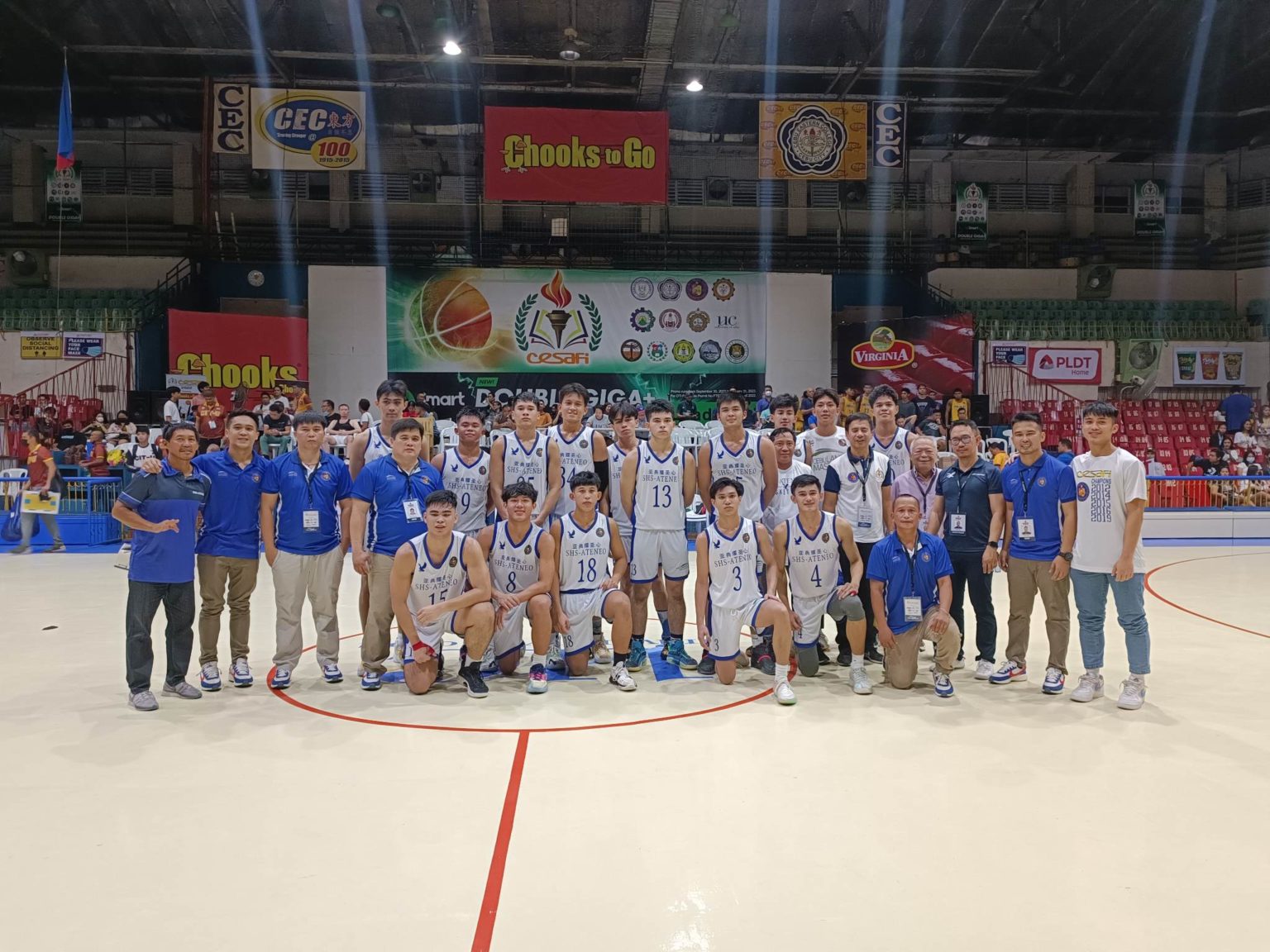 Magis Eagles drub Baby Lancers, grab solo lead in Cesafi high school ...