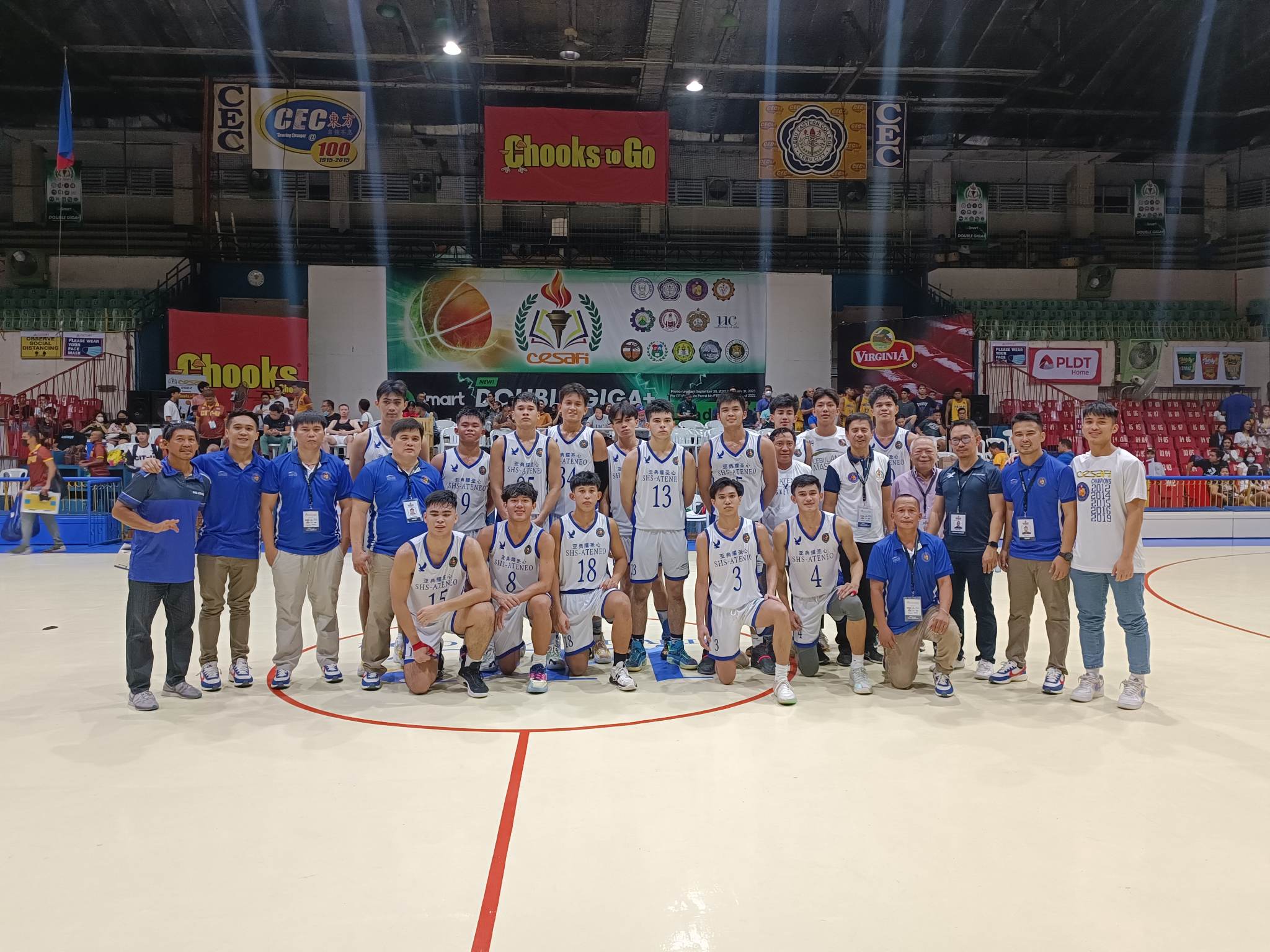 Magis Eagles drub Baby Lancers, grab solo lead in Cesafi high school ...