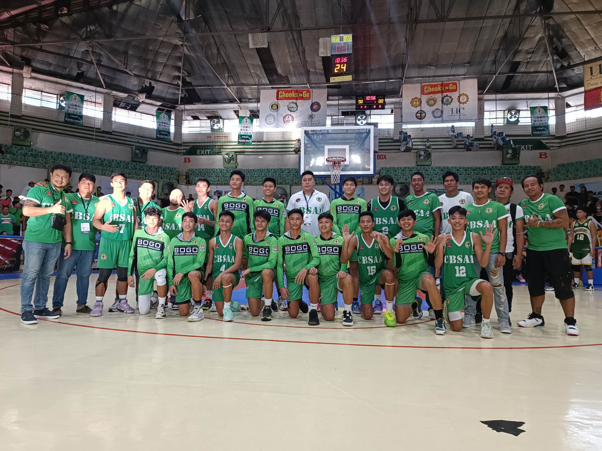 Bogo Trailblazers topple mighty Magis Eagles in battle of undefeated ...