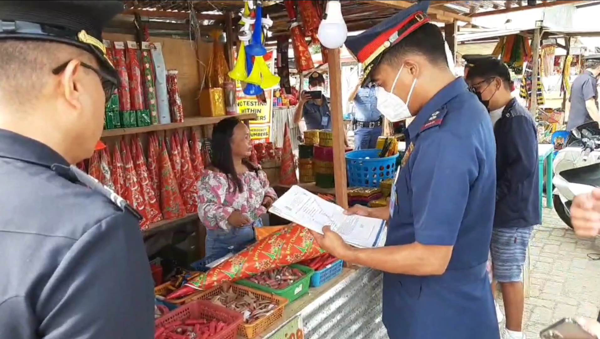 Babag firecracker vendors found compliant with safety guidelines | Cebu ...