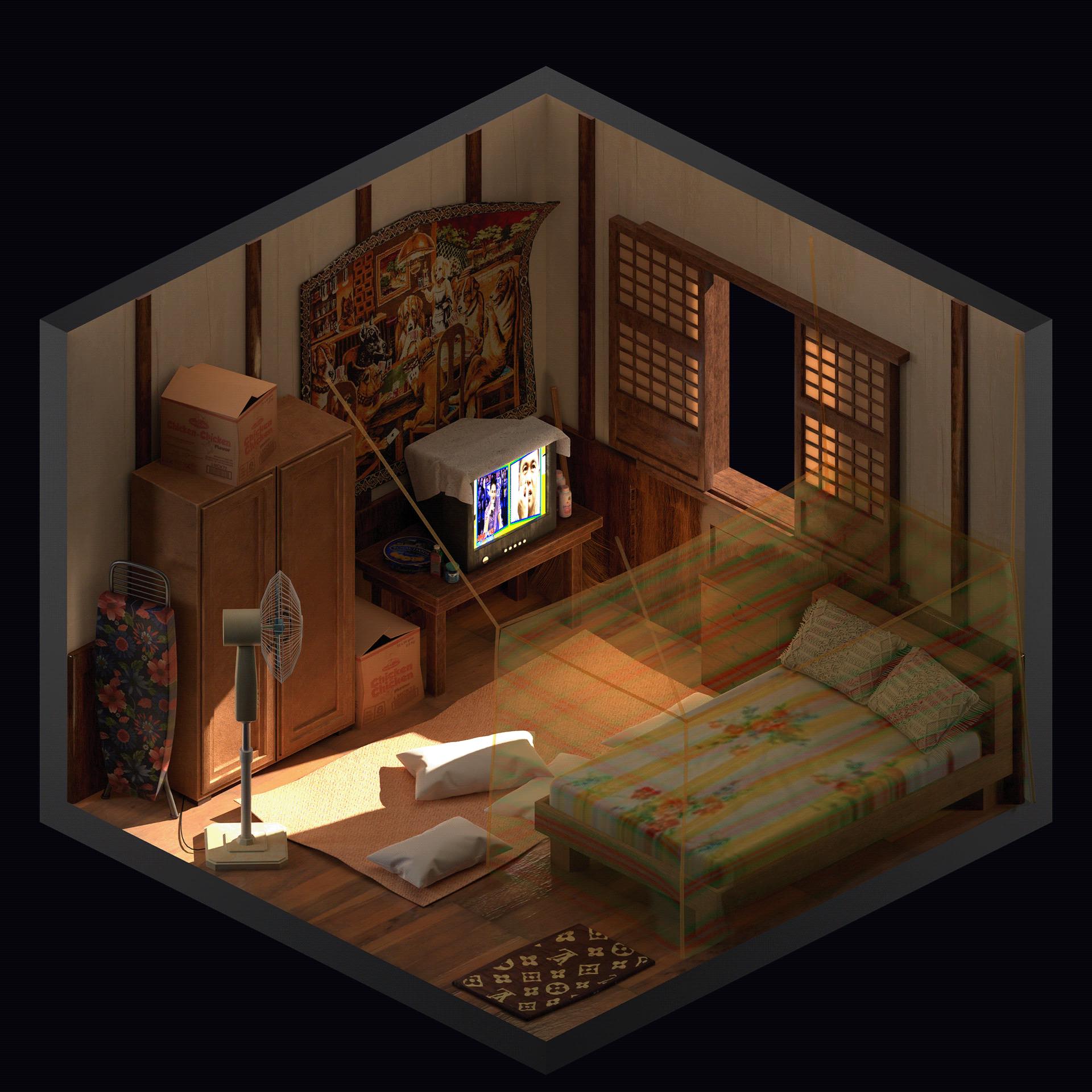 Filipino artist shares own version of Pinoy-style Bondee rooms | Cebu ...