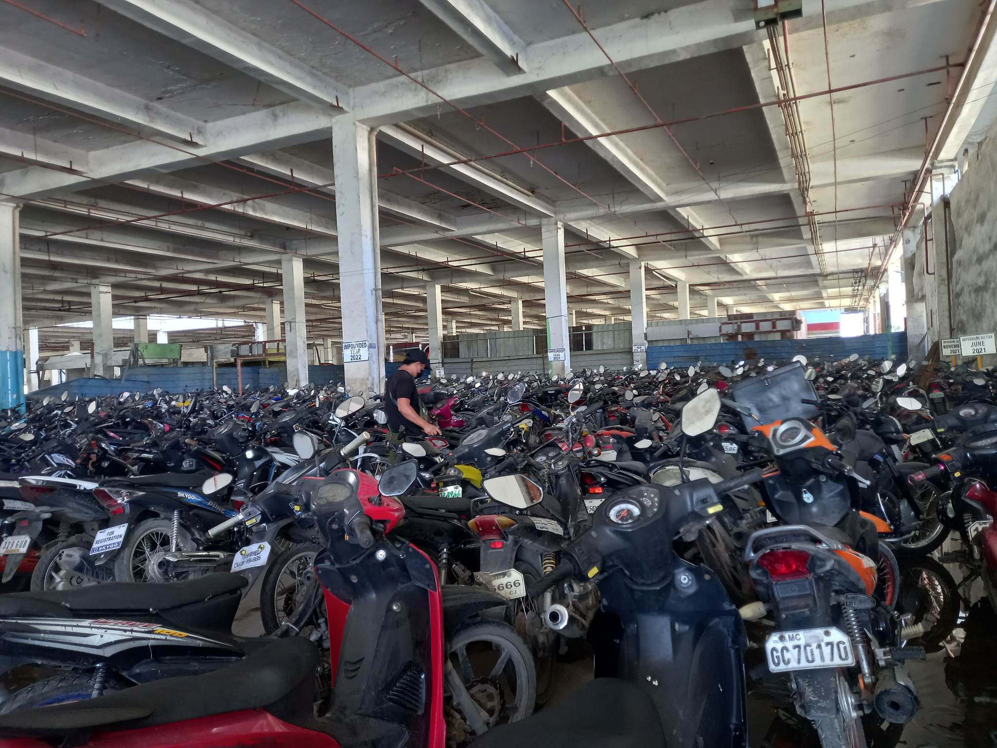 TEAM impounds at least 10 vehicles for every checkpoint operation ...