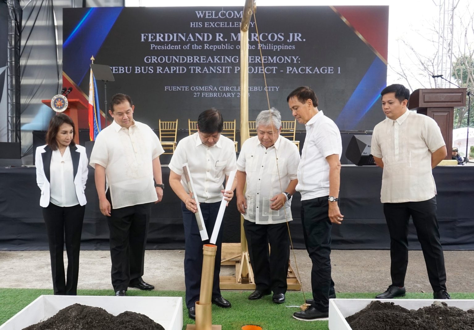 Cebu BRT Project-Phase One breaks ground | Cebu Daily News