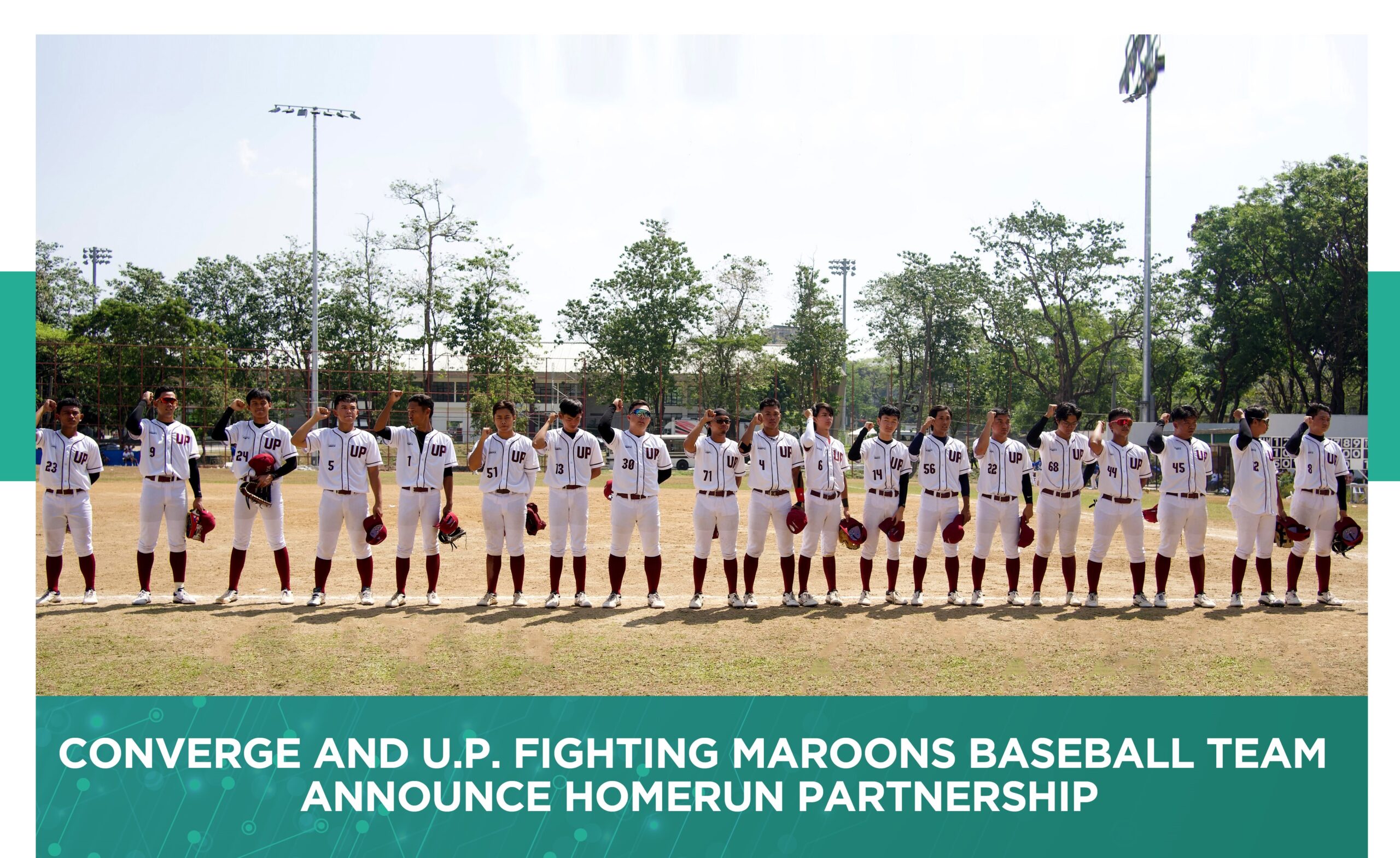 Converge and UP Fighting Maroons Baseball Team Announce Homerun ...