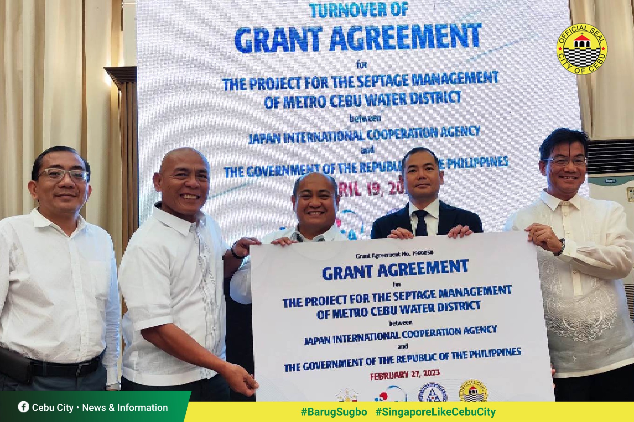 MCWD gets more than P800 million grant from Japan for new septage ...