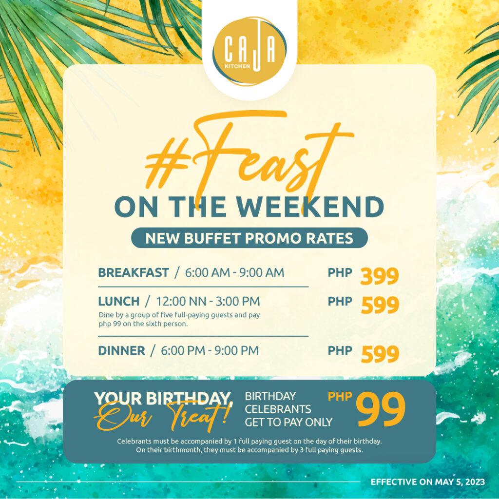 Experience the Flavors of Home at Caja Kitchen Cebu's Weekend Buffet ...